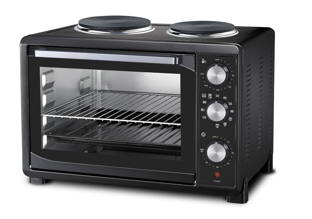 Sheffield 30L Benchtop Oven with Dual Hot Plates – Sheffield Appliances